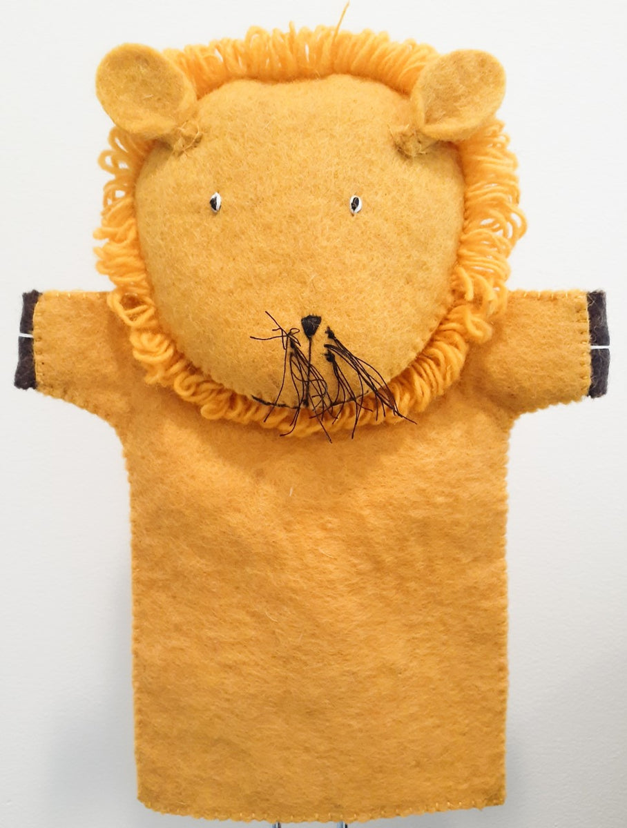 Lion Hand Puppet | Felt Fairy