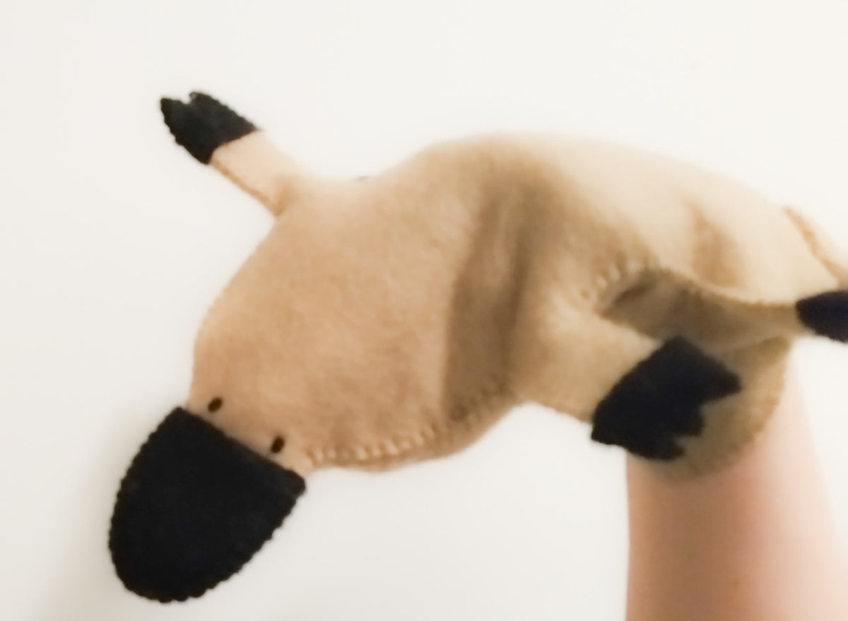 Platypus Hand Puppet | Felt Fairy